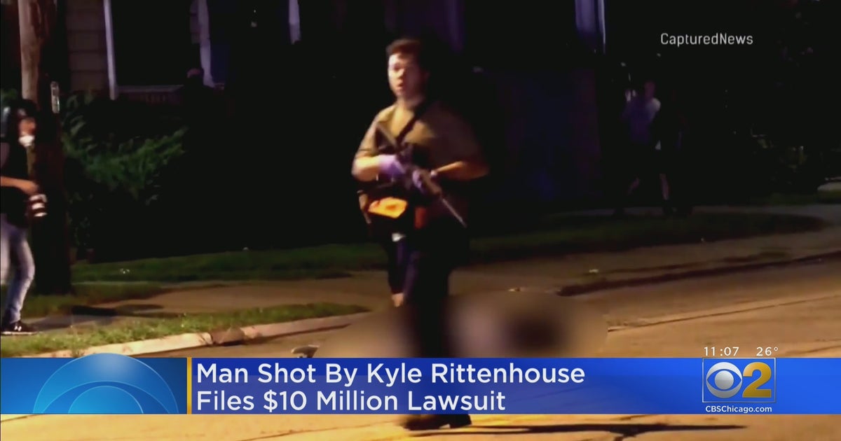 Man Shot By Kyle Rittenhouse In Kenosha Files $10 Million Lawsuit - CBS ...