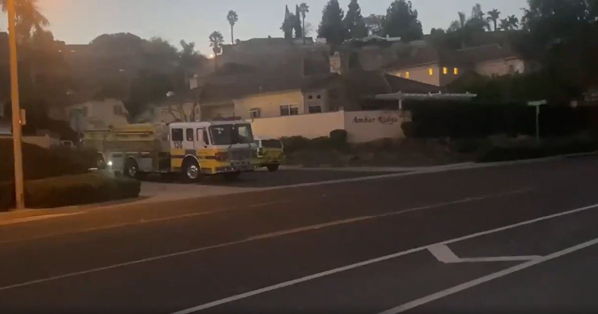 Erbes Fire In Thousand Oaks Nears Containment Friday - CBS Los Angeles