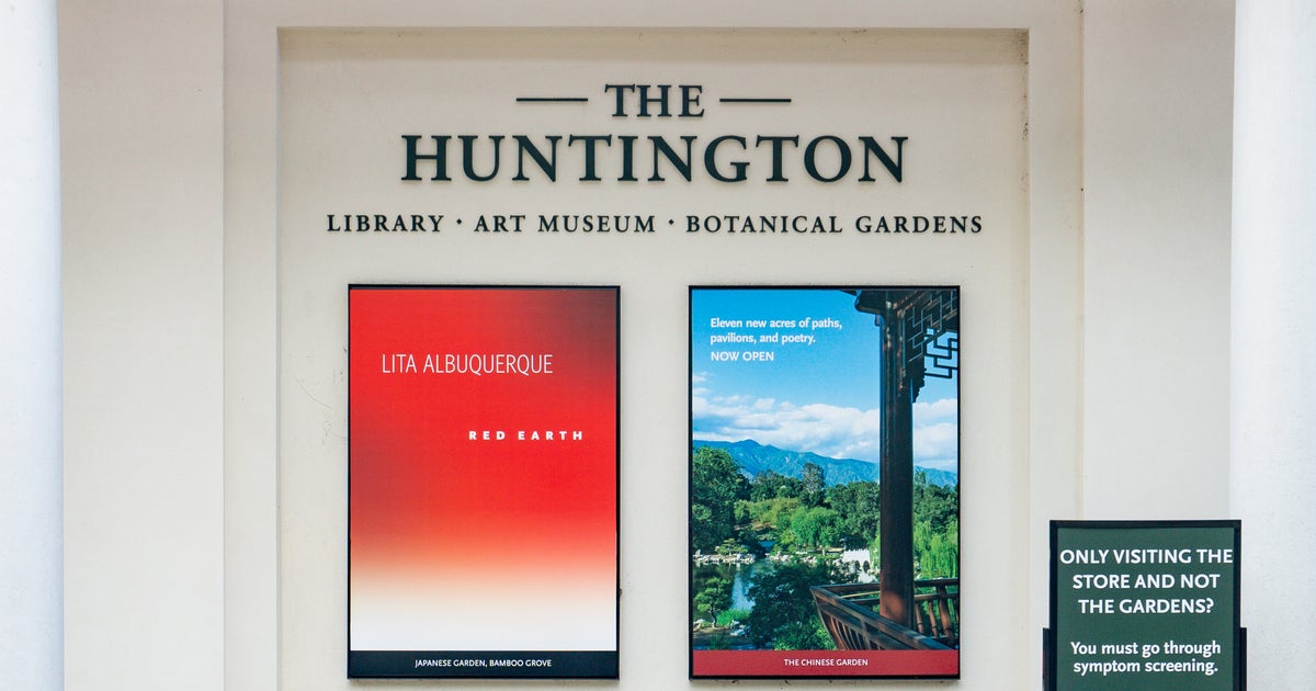 Huntington Library Art Galleries To Reopen April 17 - CBS Los Angeles