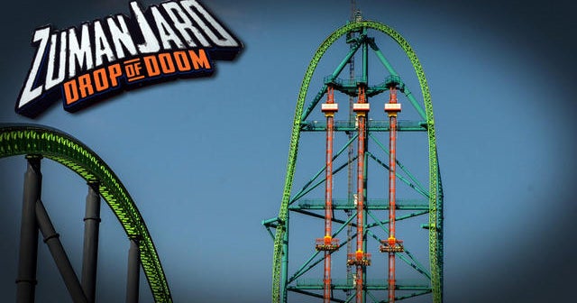 Zumanjaro: Drop of Doom -- the world's tallest drop tower - CBS News