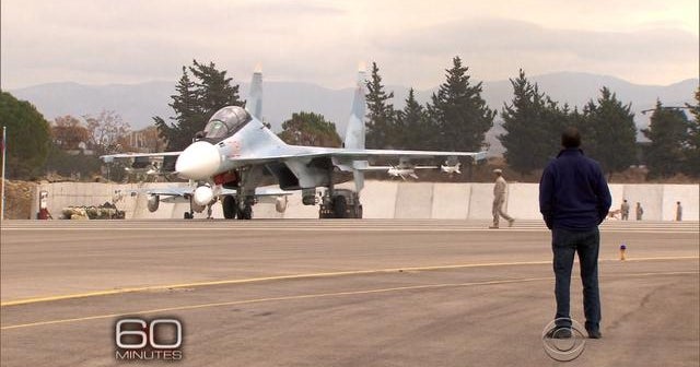 Inside a Russia air base in Syria - CBS News