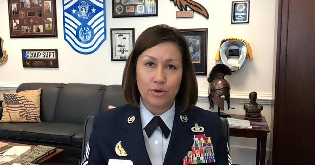 Air Force Chief Master Sergeant JoAnne Bass on Memorial Day remembrance ...