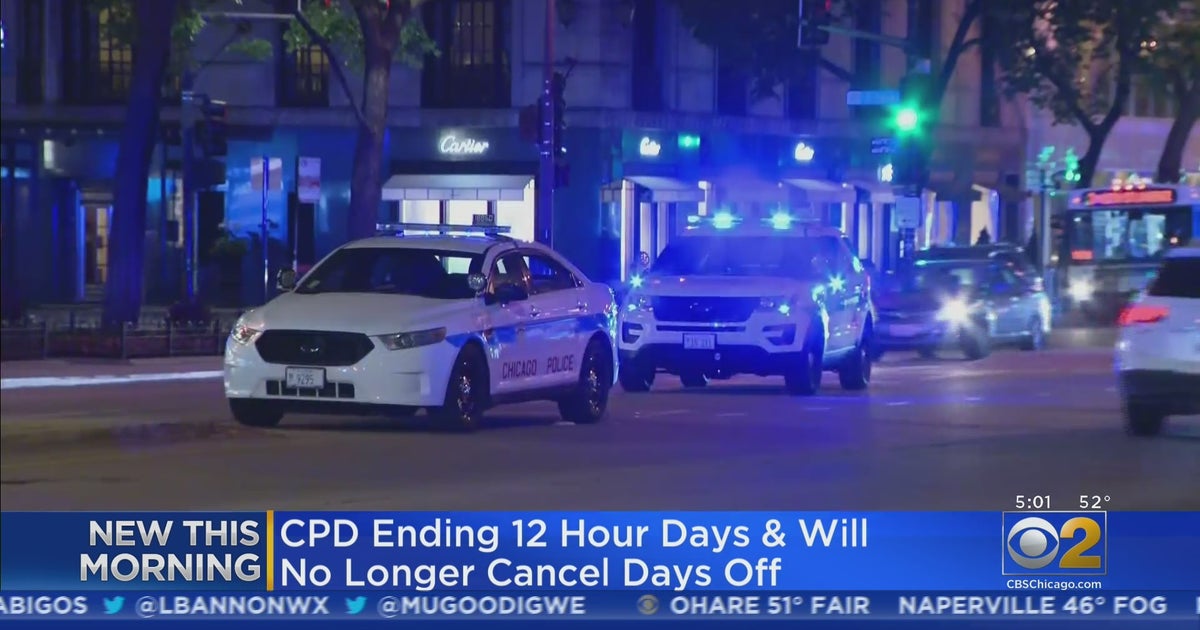 CPD Ending Daily Downtown Deployment With 12 Hour Days, Will No Longer ...