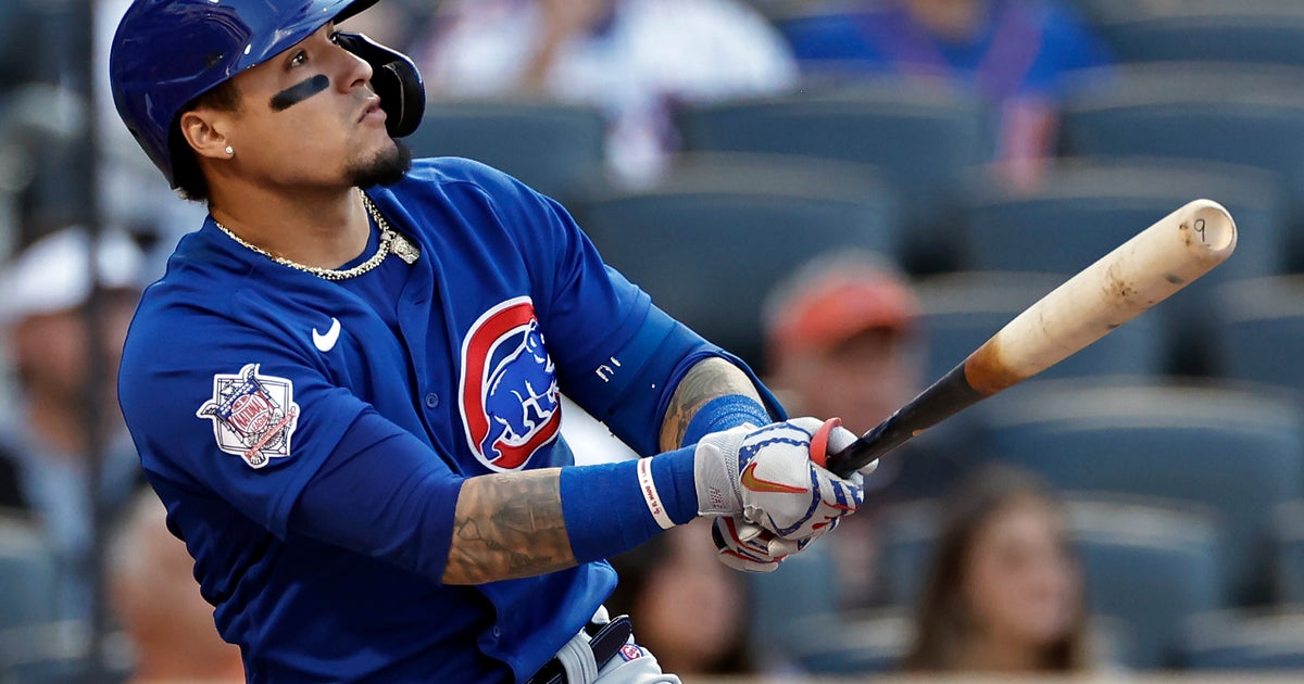 Cubs' Javy Baez Reveals He Retires, Collects His Home Run Bats - CBS ...