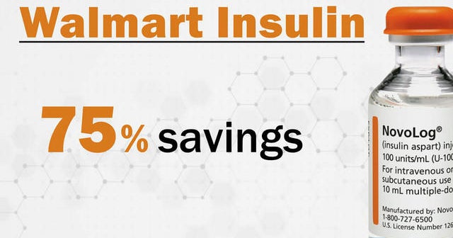 Walmart brand insulin products could reduce costs, help people with ...