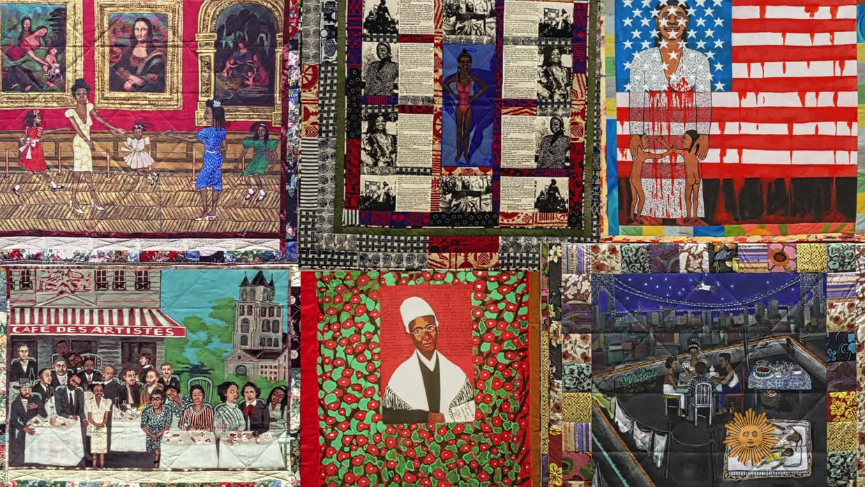 Faith Ringgold's art of fearlessness and joy - CBS News