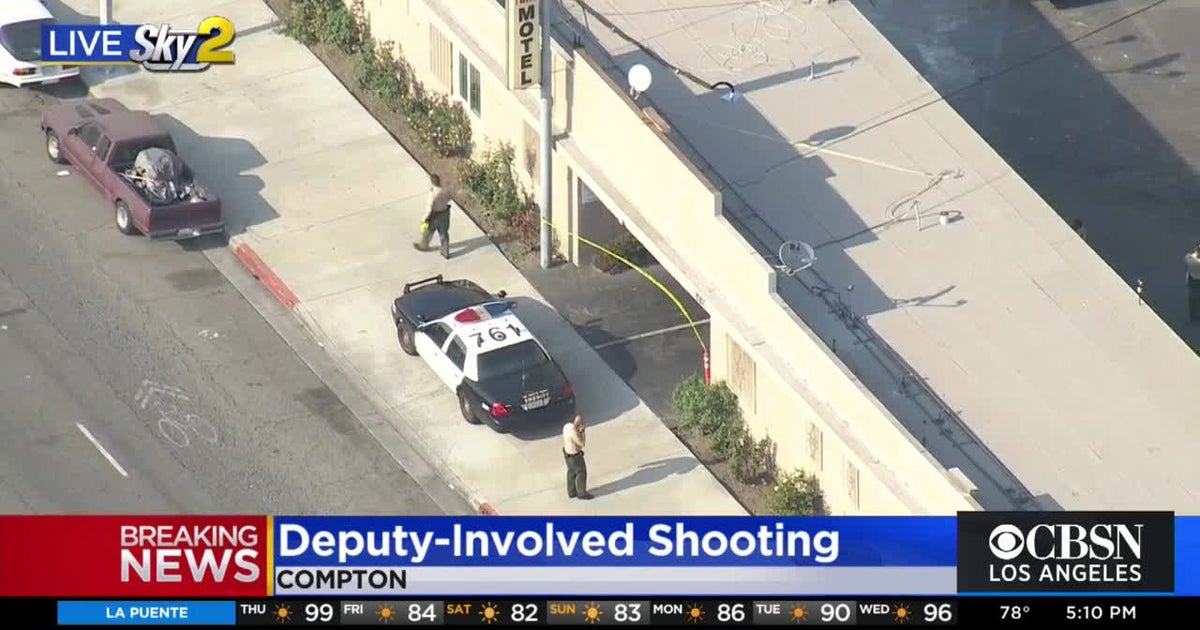 Deputy-Involved Shooting In Compton Leads To Large Law Enforcement ...