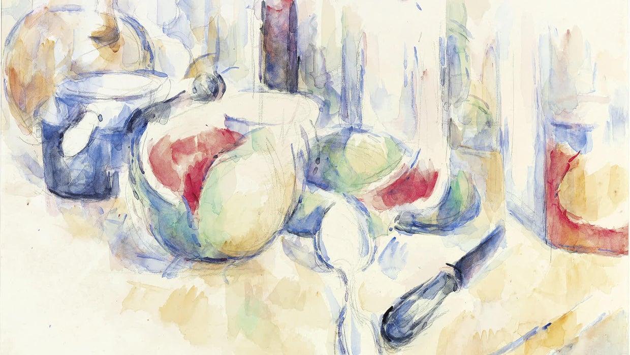 The artist as searcher: Cézanne works on paper - CBS News