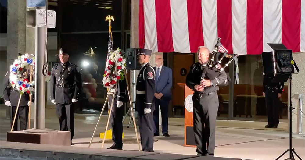 'We Have To Remember This': Pre-Dawn Ceremony Commemorates 20th ...