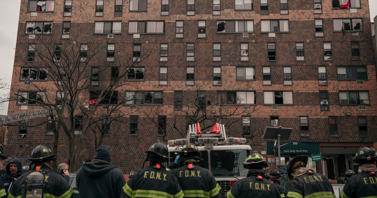Bronx high-rise fire victims receive checks from Muslim Community ...