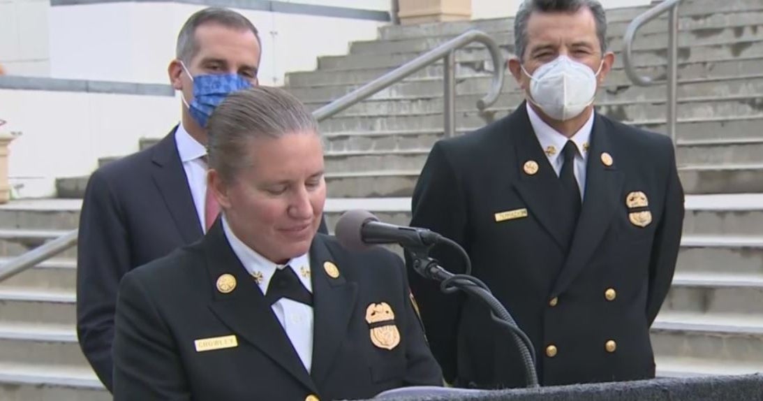 Garcetti Nominates LAFD's First Ever Female Fire Chief, Kristin Crowley ...