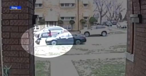 Video Captures Carjacking As Woman Returns Home From Work - CBS Chicago