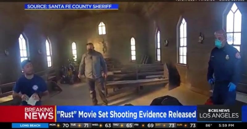 New body cam footage shows moments after fatal "Rust" shooting - CBS ...
